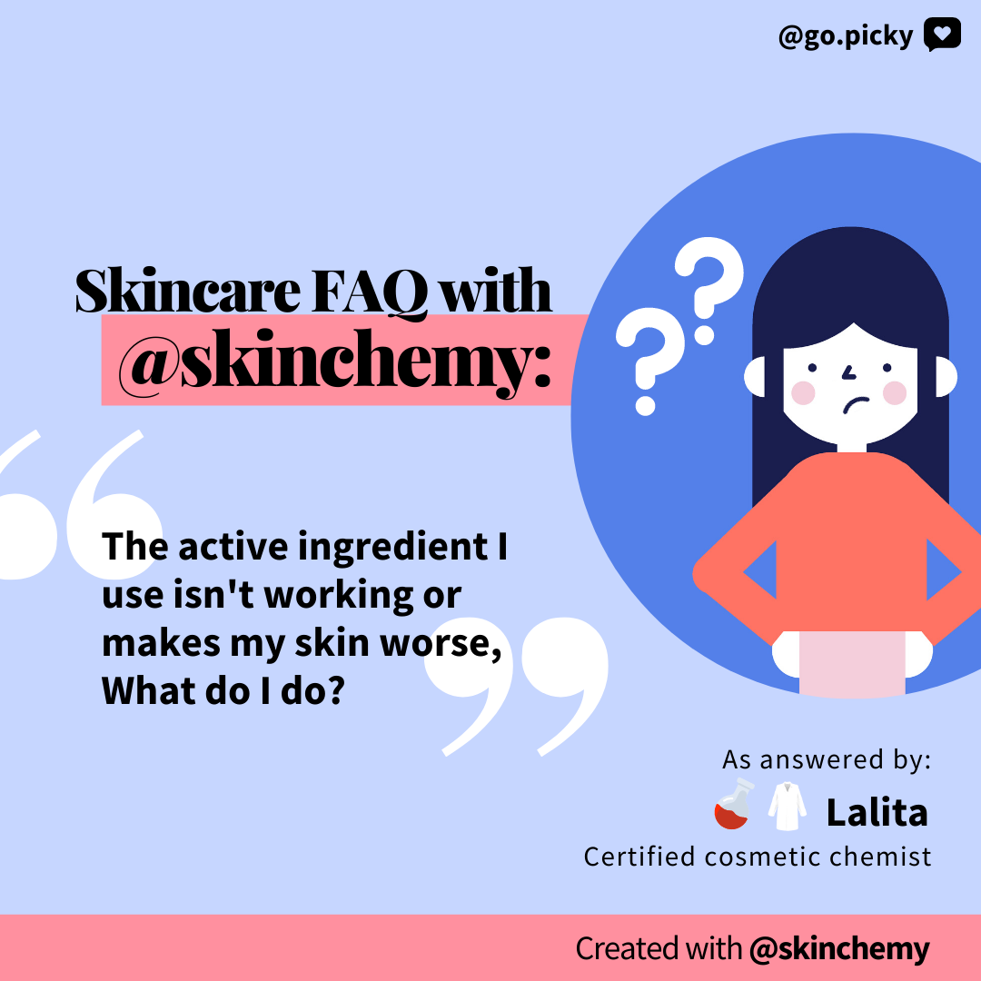 Skincare Faq With Skinchemy My Active Ingredient Isnt Working