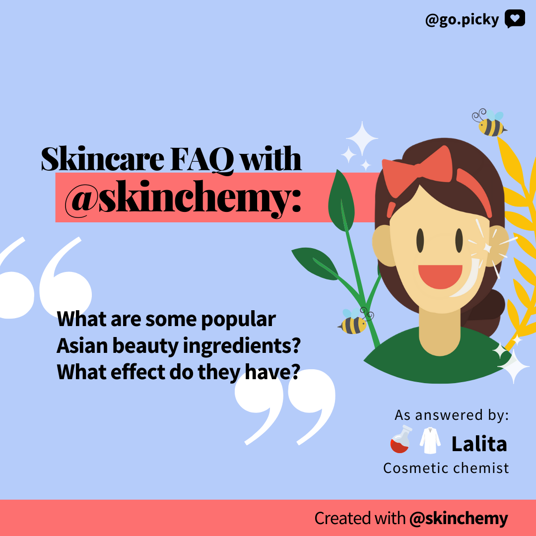 Skincare Faq With Skinchemy Asian Beauty Ingredients Picky No 1 K