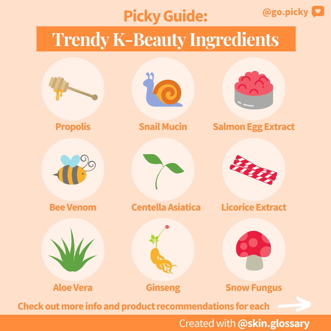 10 Trendy K-Beauty Ingredients - Picky Skincare Blog