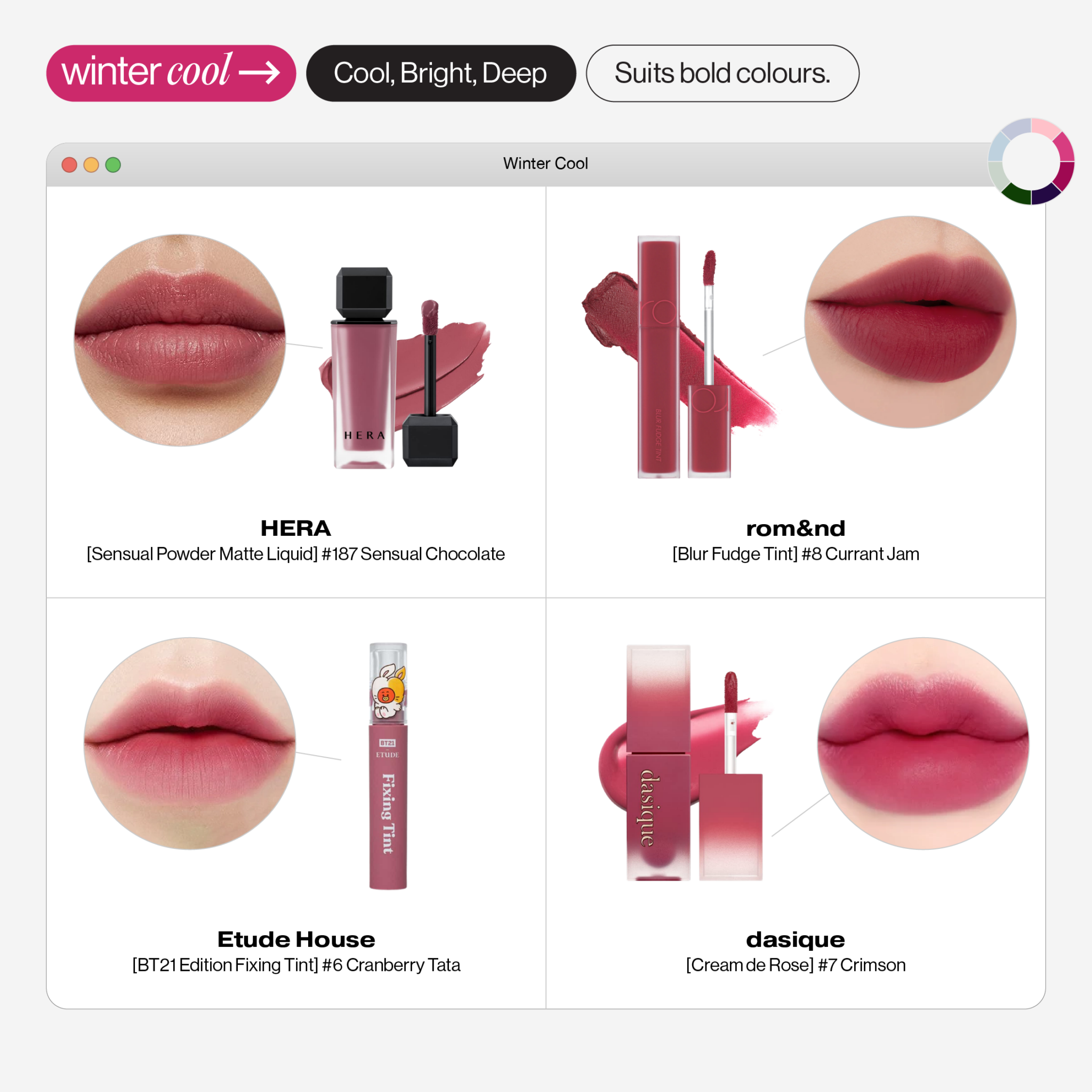 Embracing Your Personal Color: Lip Tints Edition